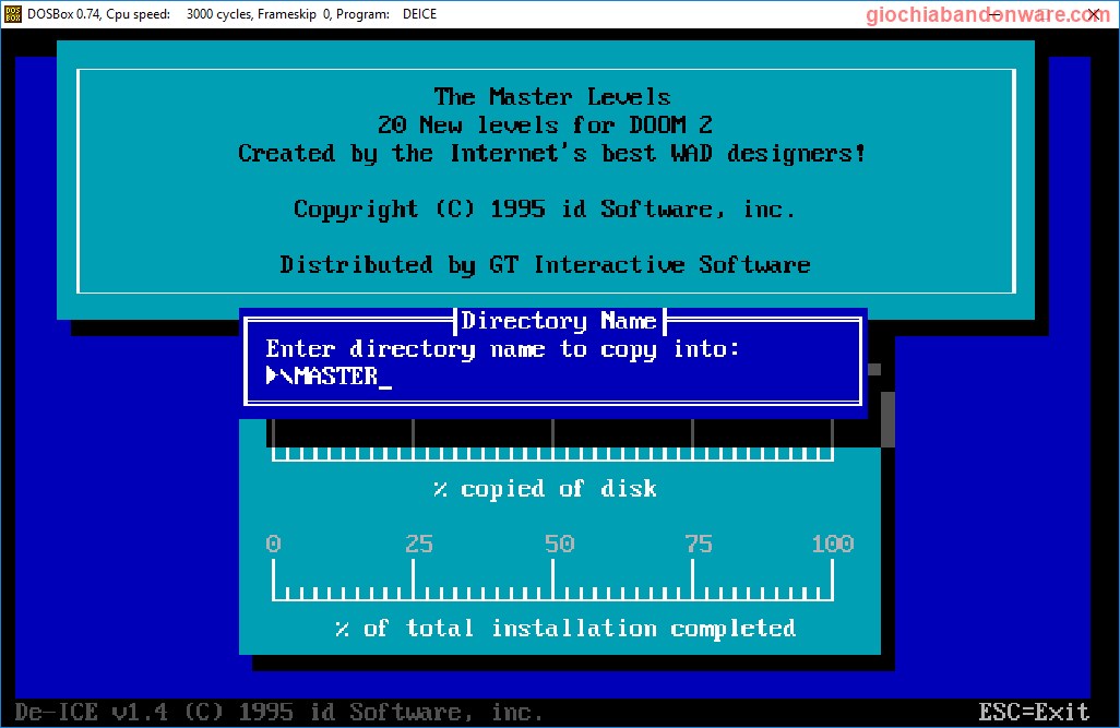 Download Master Levels for Doom II – Giochi Abandonware