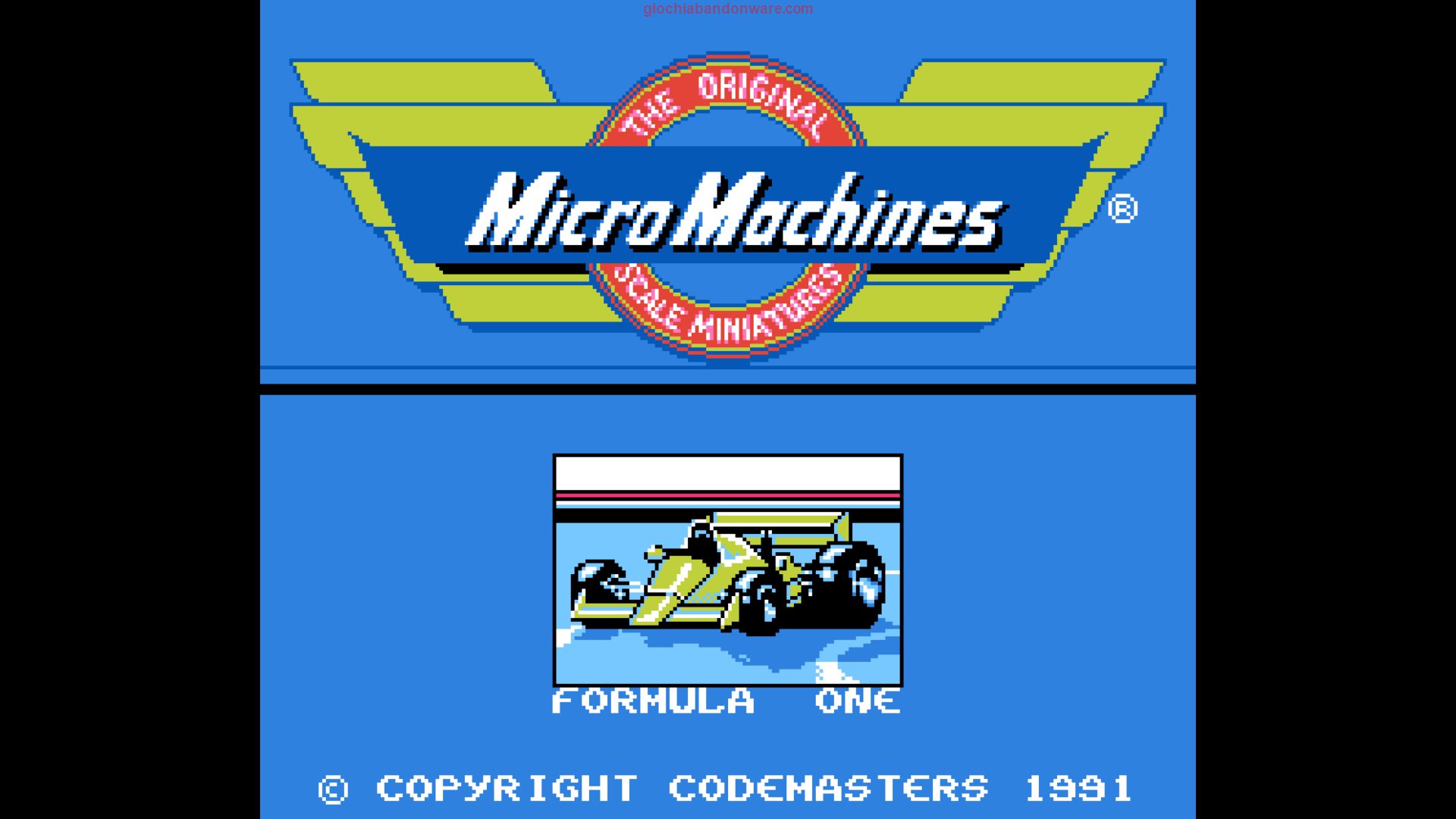 Micro Machines • Giochi Abandonware